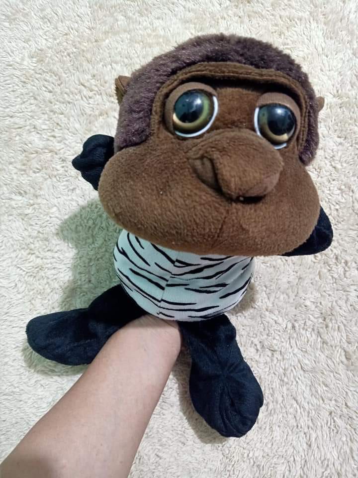 MONKEY HAND PUPPET (14 inches), Hobbies & Toys, Toys & Games on Carousell