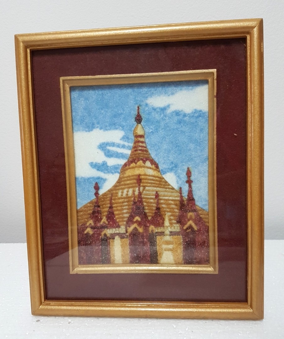 Myanmar Pagoda Frame, Furniture & Home Living, Home Decor, Frames ...