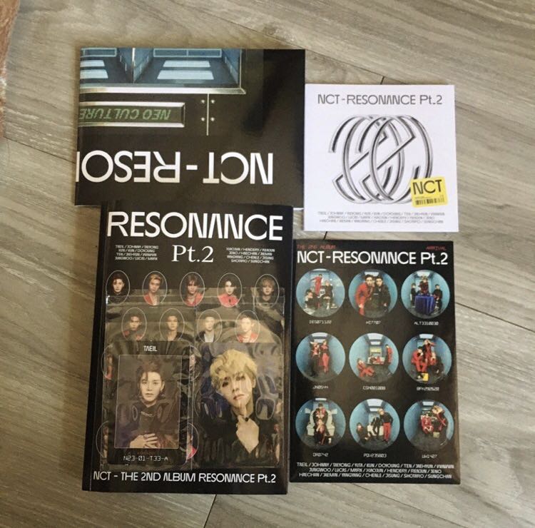 NCT Resonance part 2 Arrival version, Hobbies & Toys, Music & Media ...