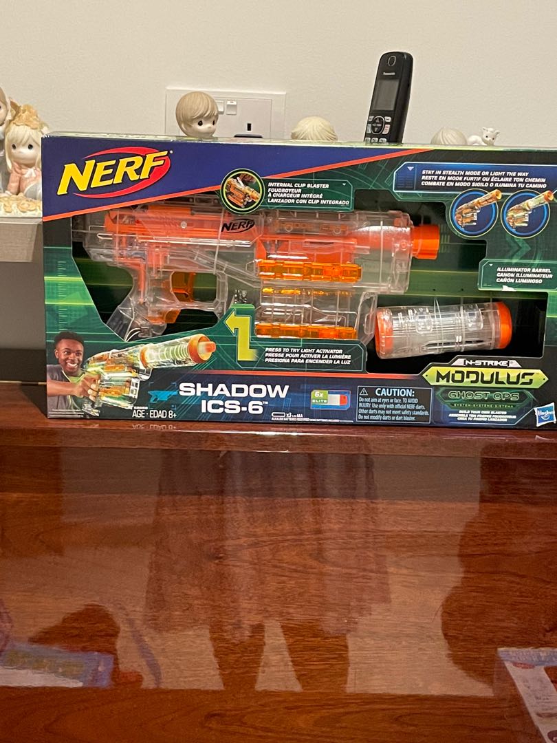 Nerf Shadow ICS -6, Hobbies & Toys, Toys & Games on Carousell