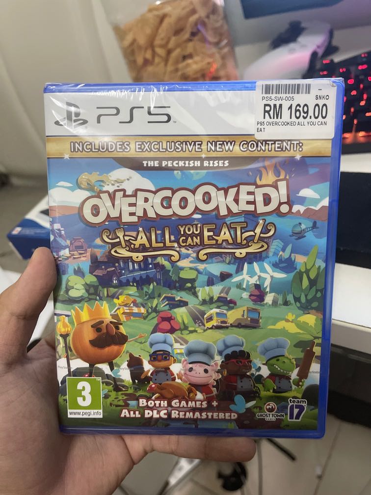 New Sony ps5 overcooked all you can eat, Video Gaming, Video Games ...