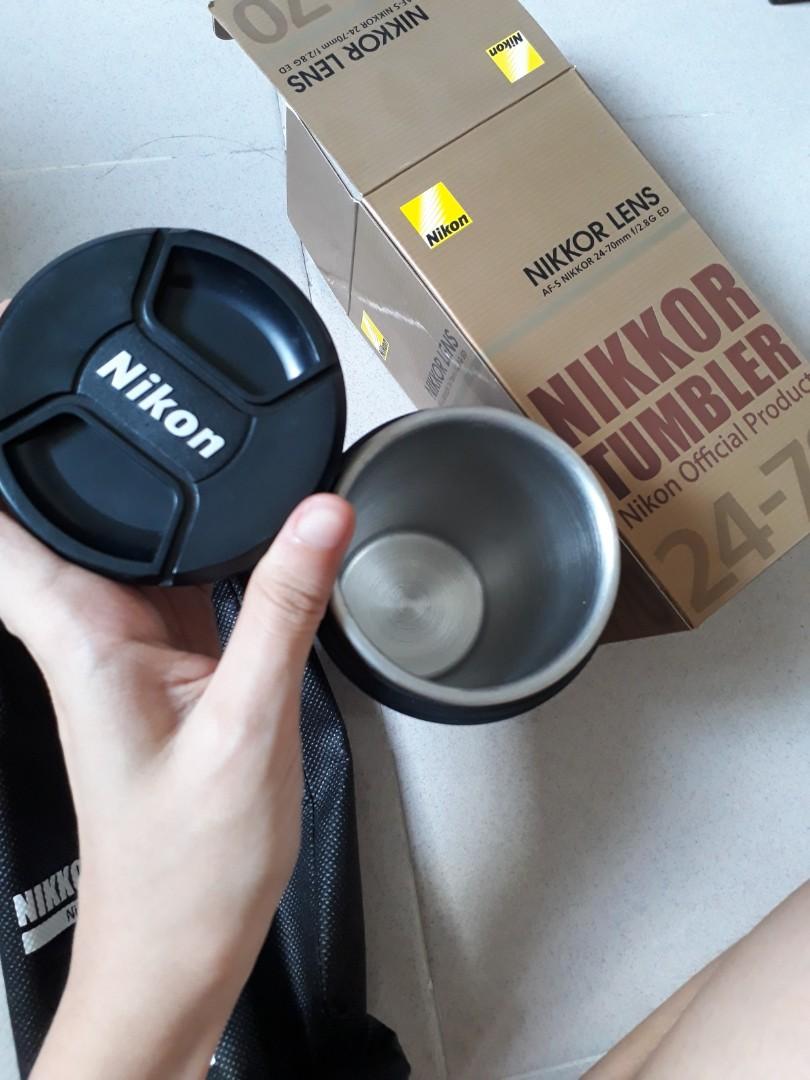 Nikon Official Nikkor Tumbler, Furniture & Home Living, Kitchenware ...