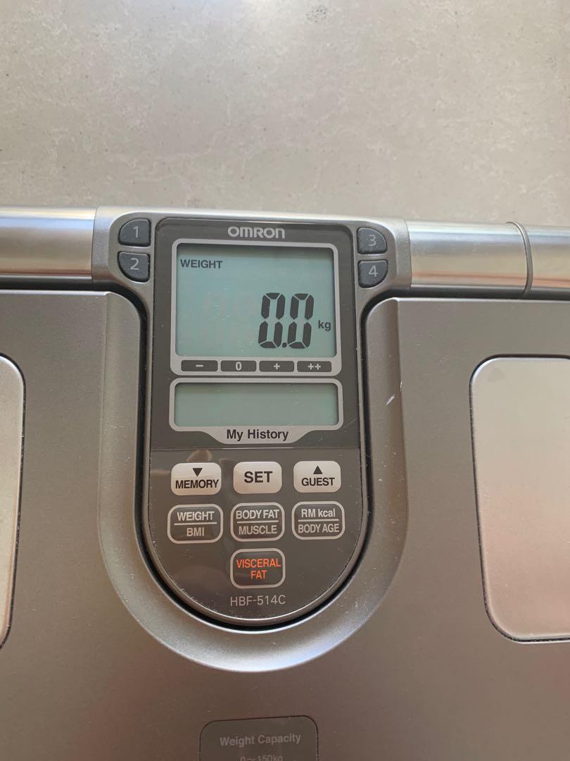 Omron full body sensor scales, Health & Nutrition, Medical Supplies ...