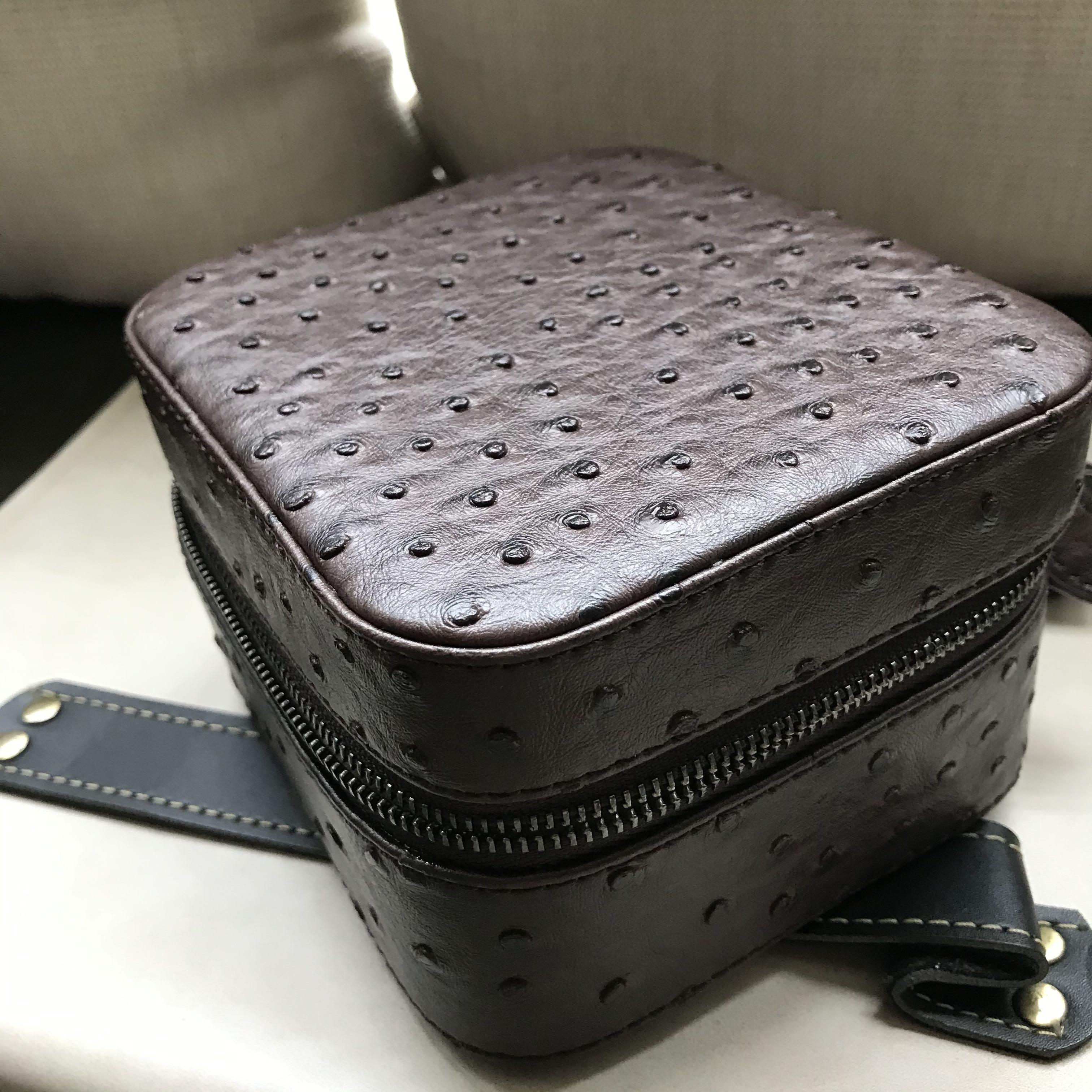 Ostrich double 2 watch box storage display case for rolex submariner ...