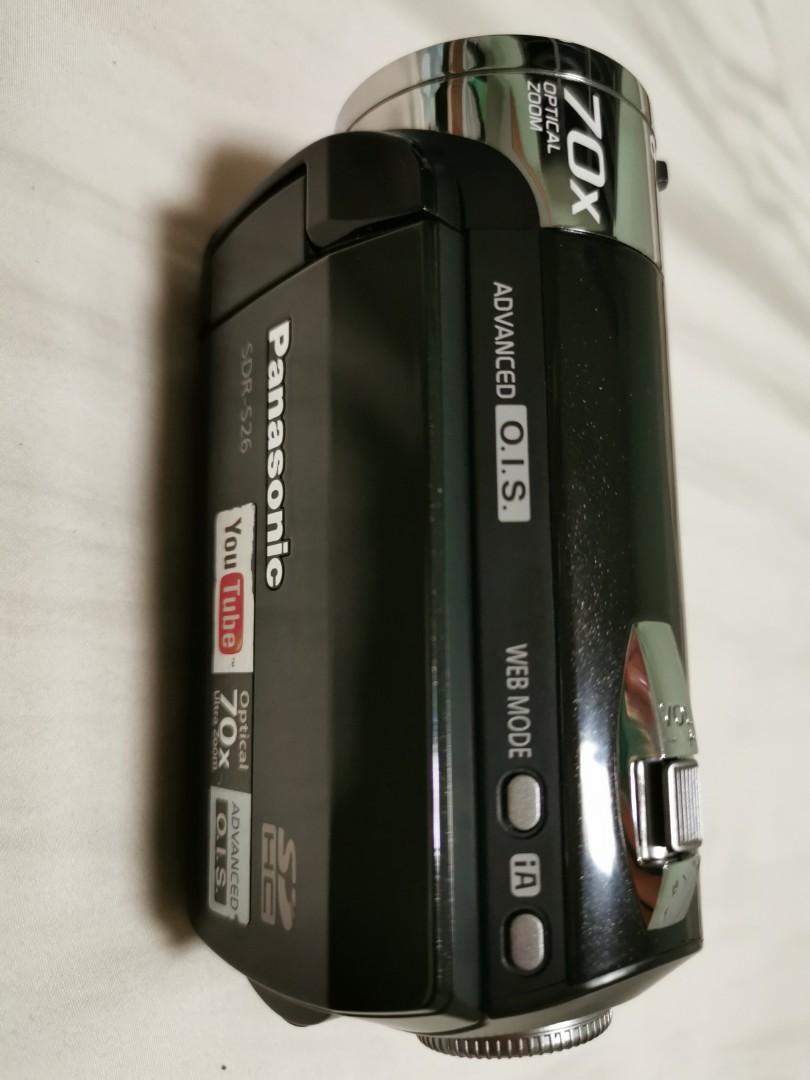Panasonic SDR-S26, Photography, Video Cameras on Carousell