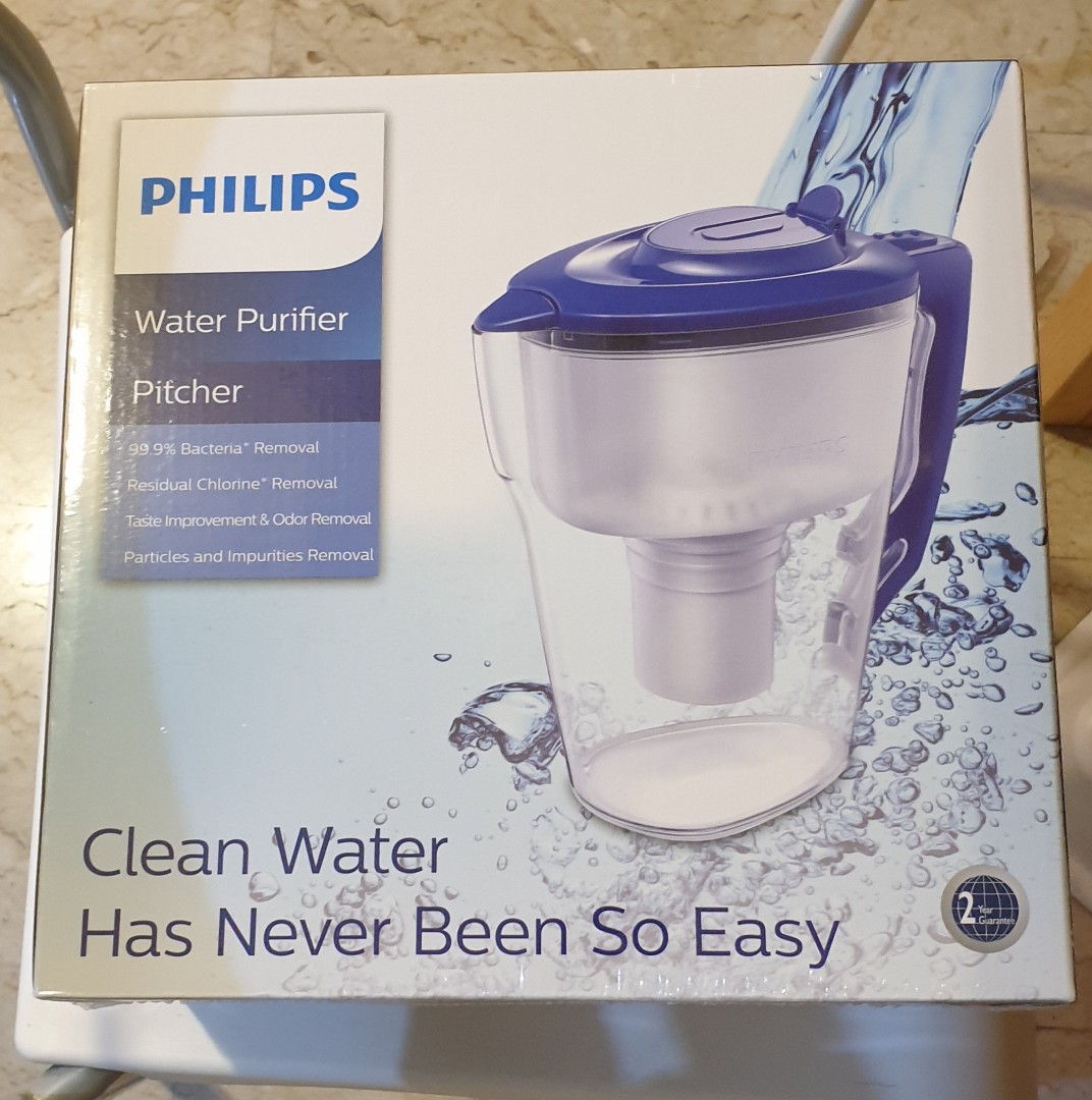 Philips Water Filter Jug AWP2950, Furniture & Home Living, Kitchenware ...