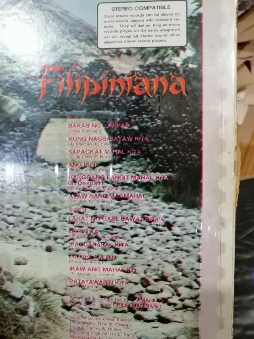 Pilita Corrales Filipiniana vinyl record plaque plaka vintage OPM lp ...