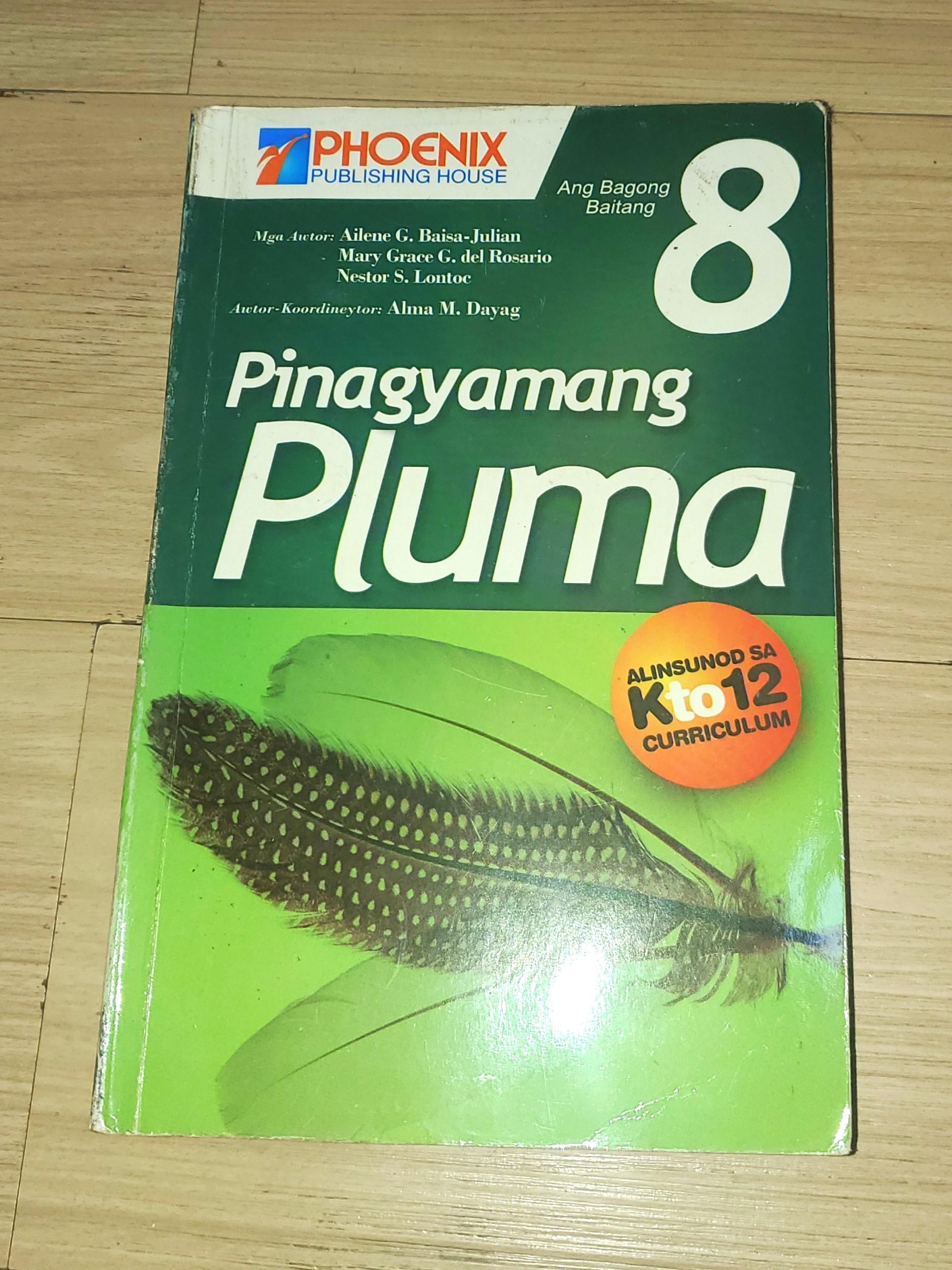 Pinagyamang Pluma Textbook for Grade 8, Hobbies & Toys, Books ...