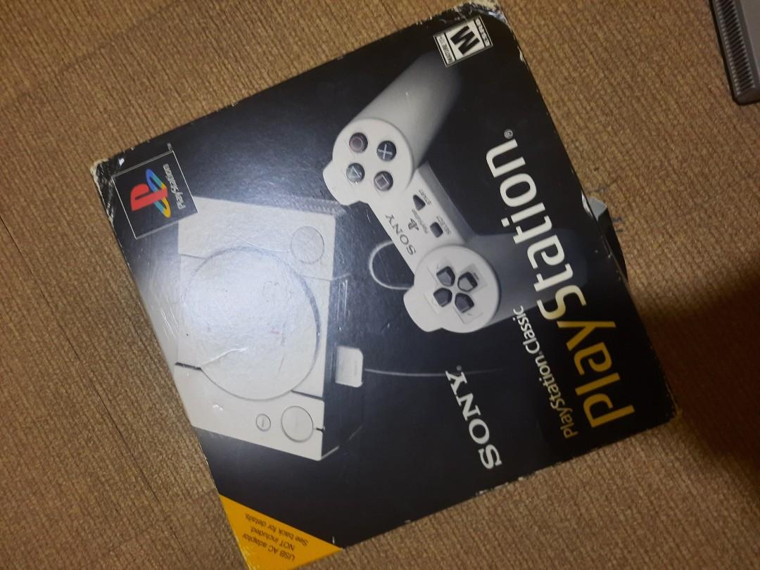 Playstation Classic ( Original), Video Gaming, Video Game Consoles ...