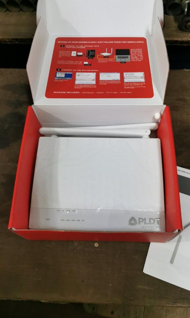 Pldt Adsl modem router wifi, Computers & Tech, Office & Business ...