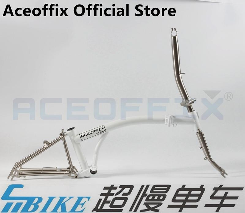 (PO) Aceoffix brompton frame, Sports Equipment, Bicycles & Parts, Parts ...