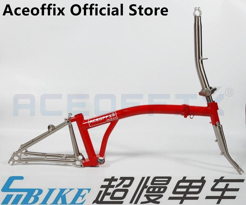 (PO) Aceoffix brompton frame, Sports Equipment, Bicycles & Parts, Parts ...