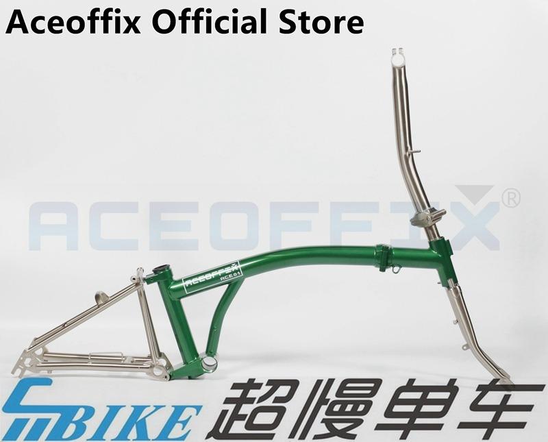 (PO) Aceoffix brompton frame, Sports Equipment, Bicycles & Parts, Parts ...