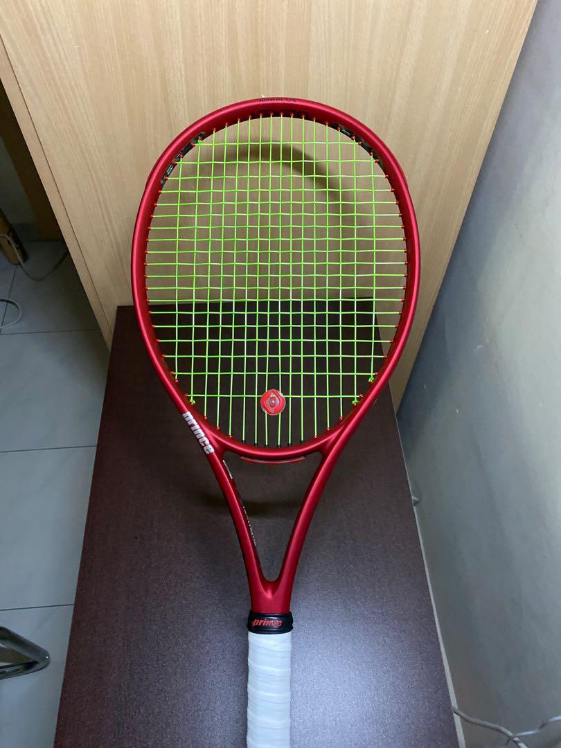 New Prince Beast 100 Tennis Racket, Sports Equipment, Sports & Games ...