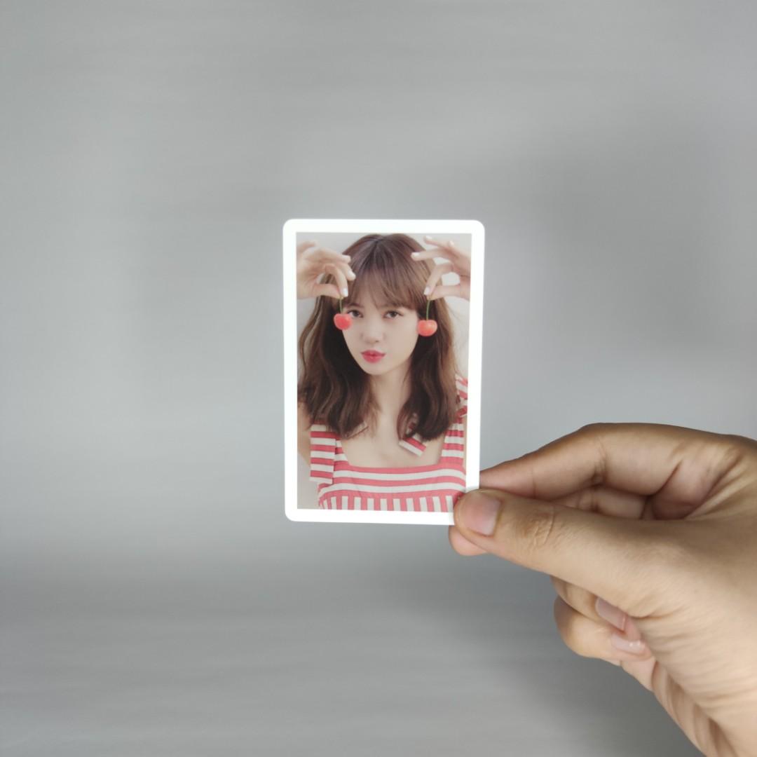 [RARE] LISA Photocard - Blackpink Welcoming Collection 2020, Hobbies ...