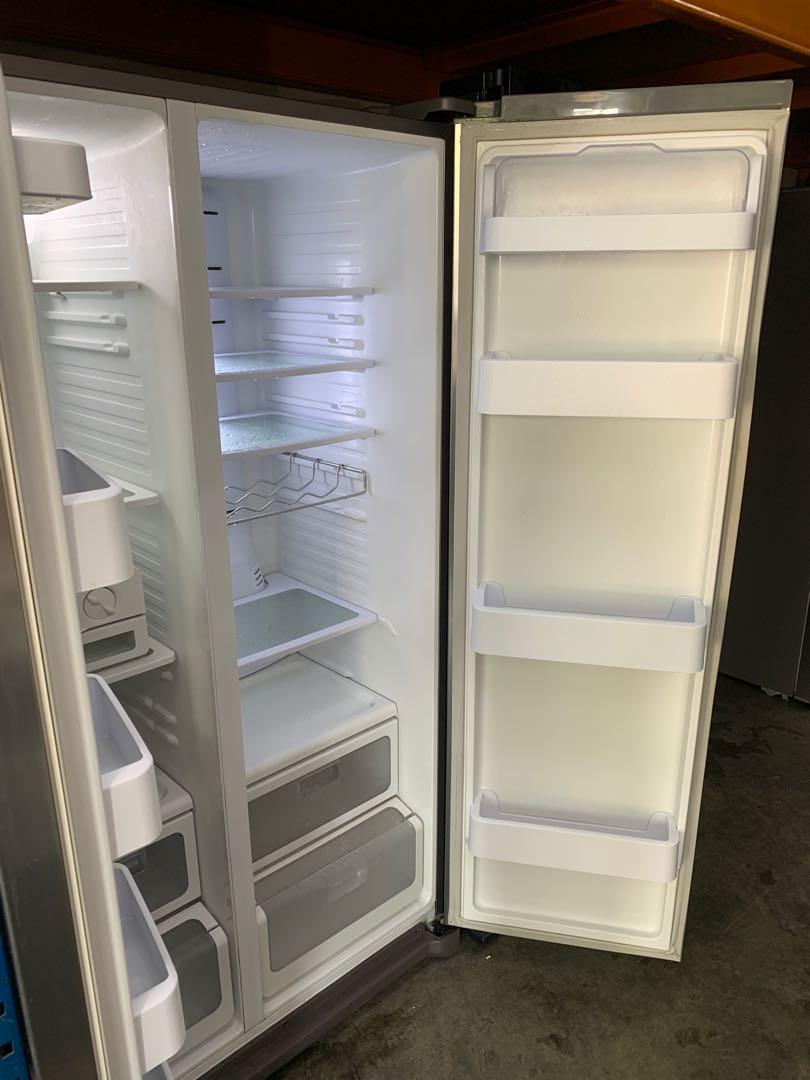 Samsung 4 ticks 551L side by side door fridge, TV & Home Appliances ...
