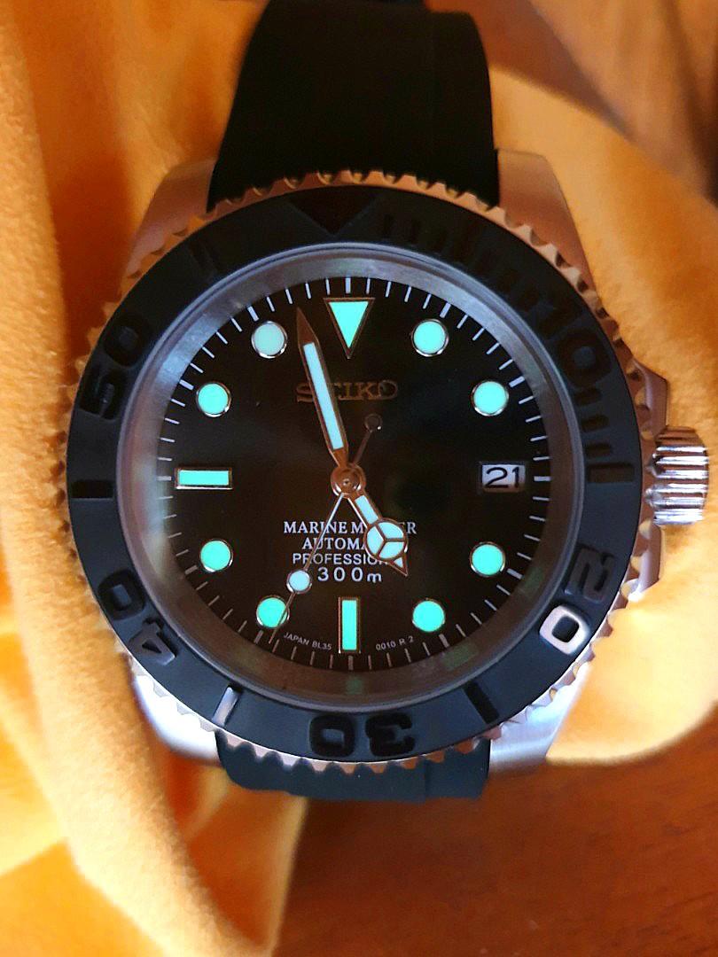 Seiko Mod Yacht Master, Men's Fashion, Watches & Accessories, Watches ...