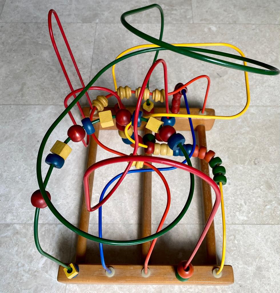 Slide, wooden toy, Playskool, Fisher price table play, Babies & Kids ...