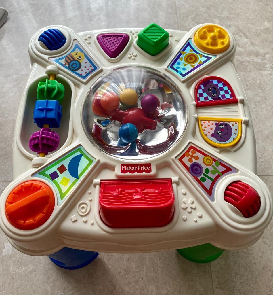 Slide, wooden toy, Playskool, Fisher price table play, Babies & Kids ...