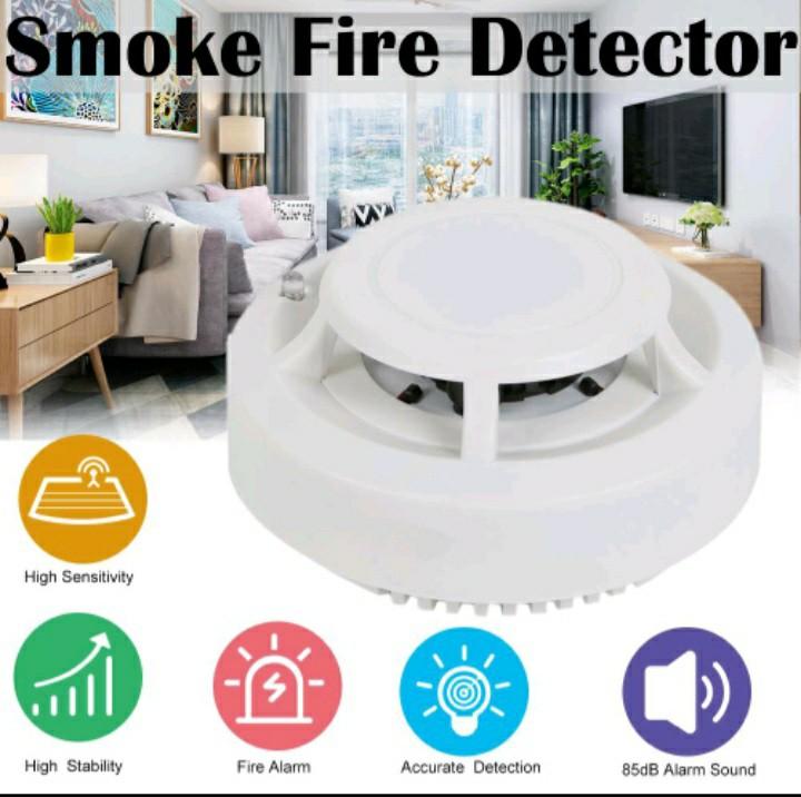 Smoke detector 3 units per set, Furniture & Home Living, Security ...