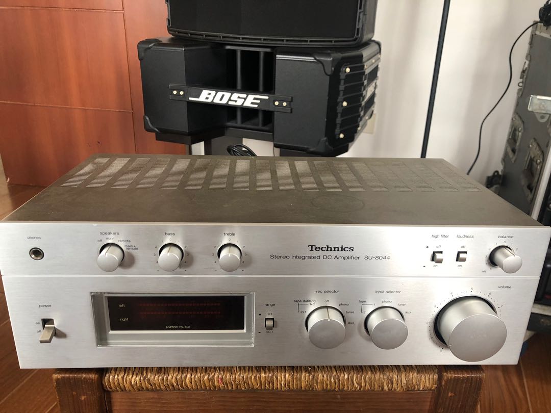 Technics SU-8044 Stereo Integrated Amplifier, Audio, Soundbars ...