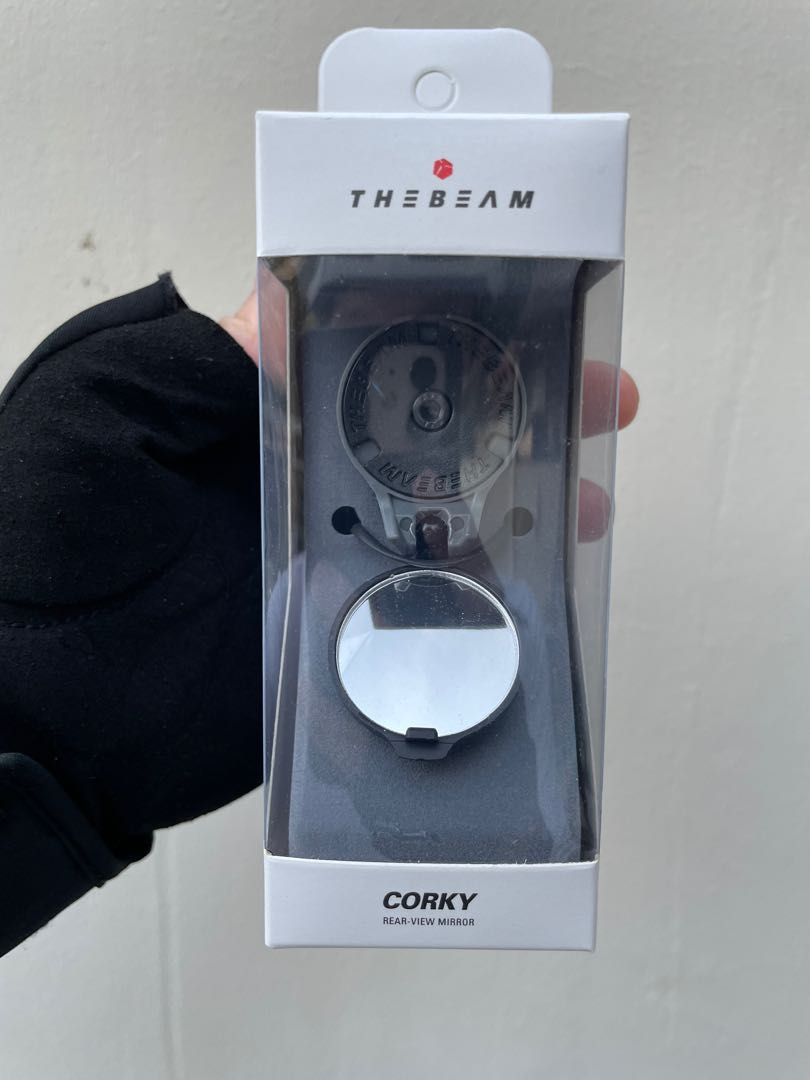 The Beam Corky Bike Mirror Dropbar, Sports Equipment, Bicycles & Parts ...