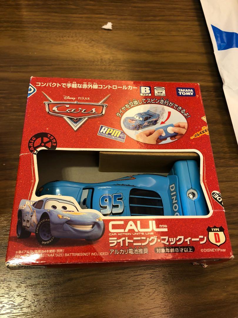 Tomy CAUL 遙控車 反斗車王 Cars, 興趣及遊戲, 玩具 & 遊戲類 - Carousell