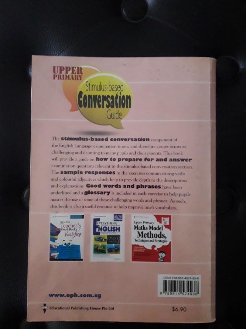Upper Primay Stimulus-based Conversation Guide PSLE Oral, Hobbies ...