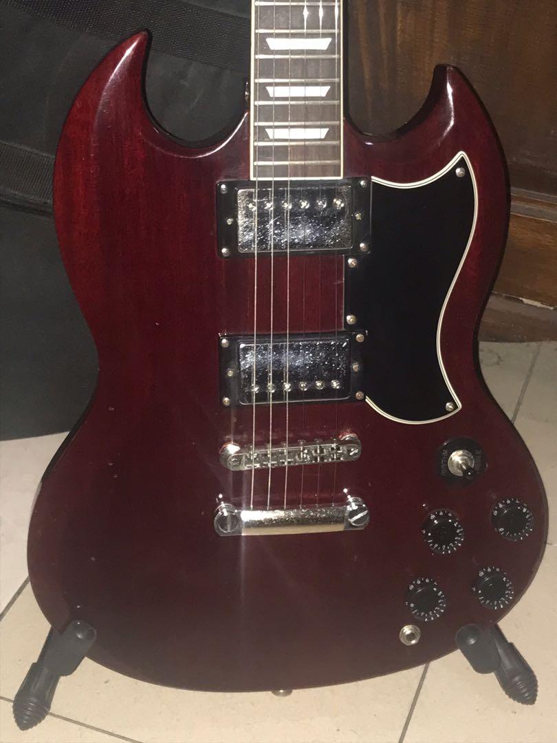 Vintage Aria Pro II SG 380 1976 Now 14k Only! , Hobbies & Toys, Music & Media, Musical ...