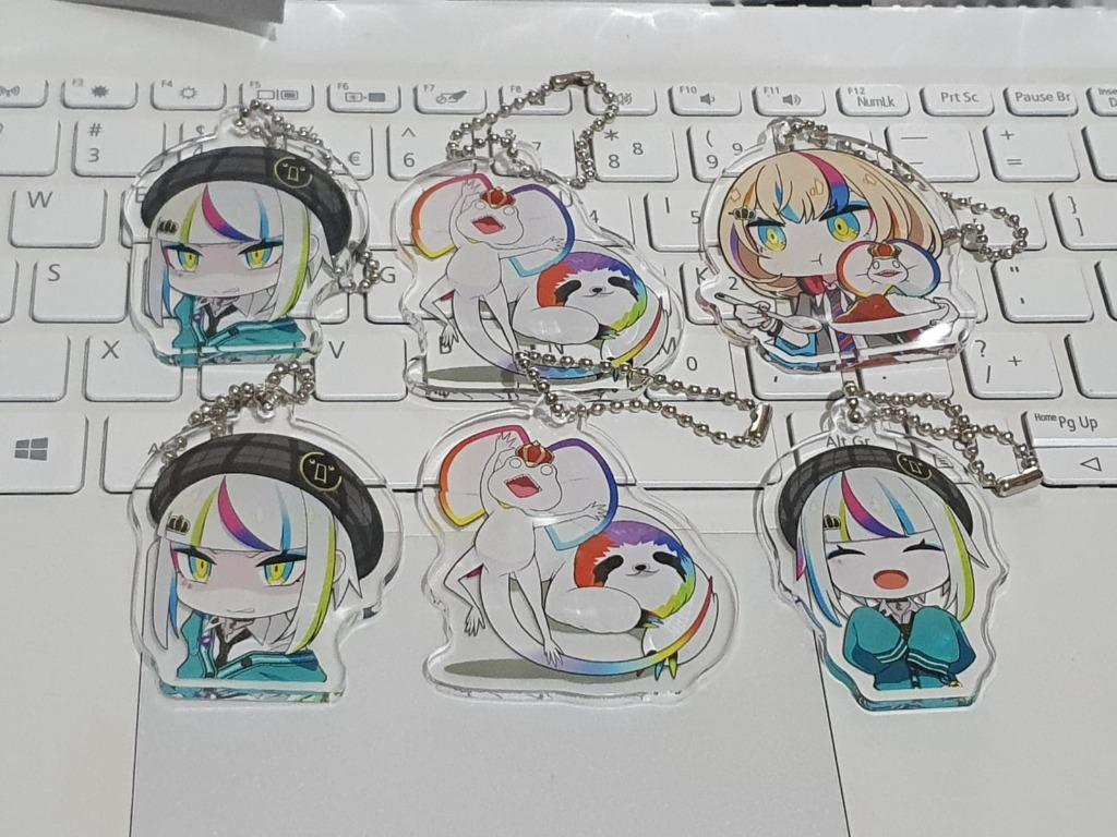 WACCA Lily Official Keychains from Original Goods Campaign (Tags ...