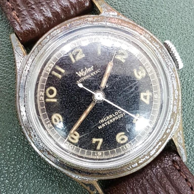 Wyler Bumper Automatic Vintage Watch, Luxury, Watches on Carousell