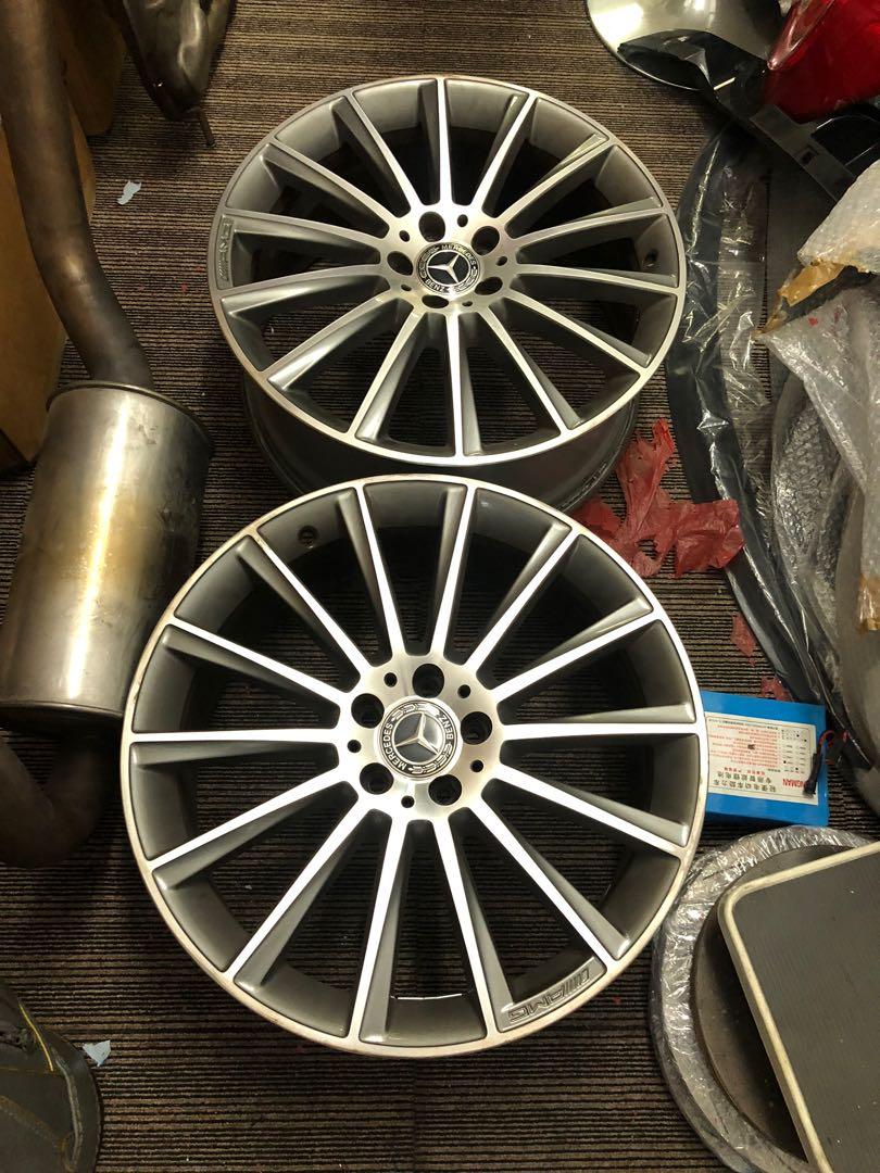 20in original Mercedes AMG rims, Car Accessories, Tyres & Rims on Carousell