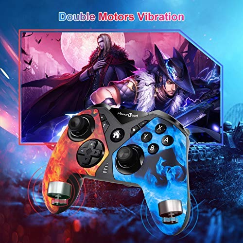 Controllers for Nintendo Switch, PowerLead Wireless Pro Game Controller ...