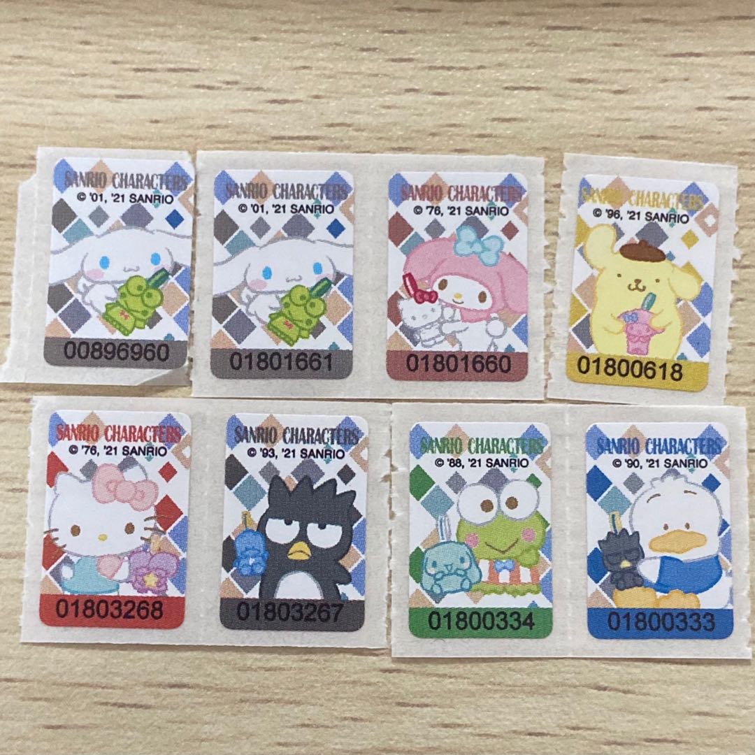 7-Eleven Sanrio Sticker Stamps 7/11 , Everything Else on Carousell