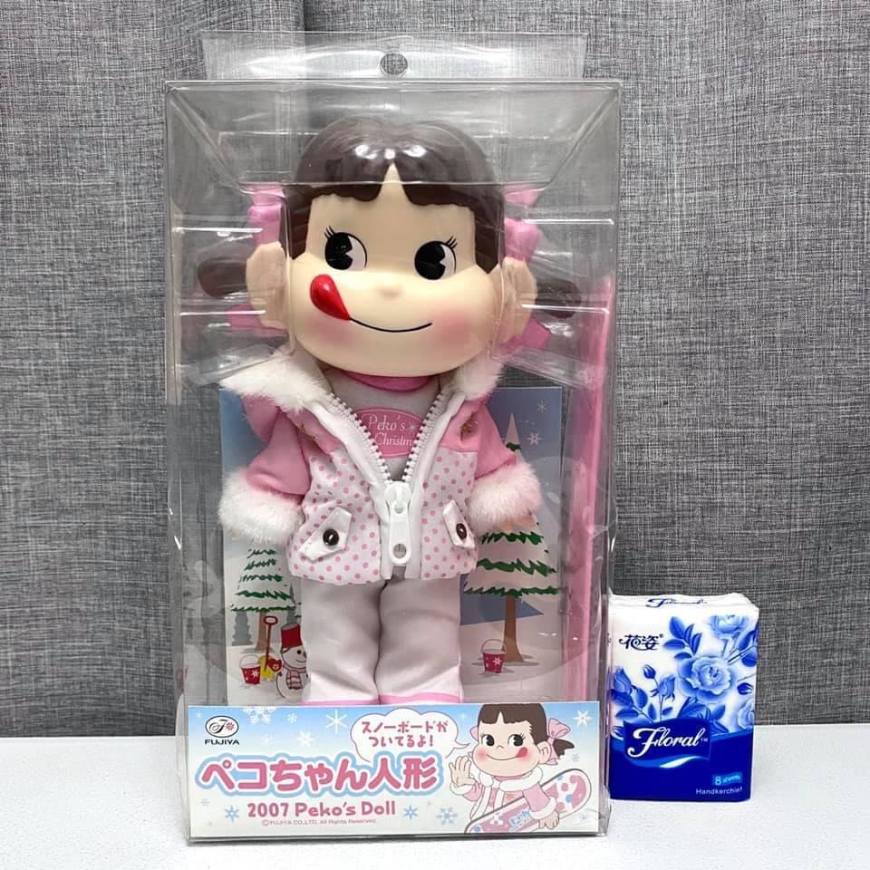 (全新) 購自日本 原裝正品 Peko Poko Doll 不二家 滑板牛奶妹 人形懷舊公仔, 傢俬＆家居, 家居裝飾, 家居裝飾 - 其他 - Carousell