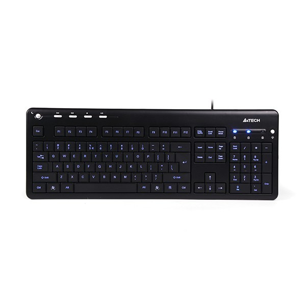 A4Tech KD-126 Blue LED Backlight Keyboard, Computers & Tech, Parts & Accessories, Other ...