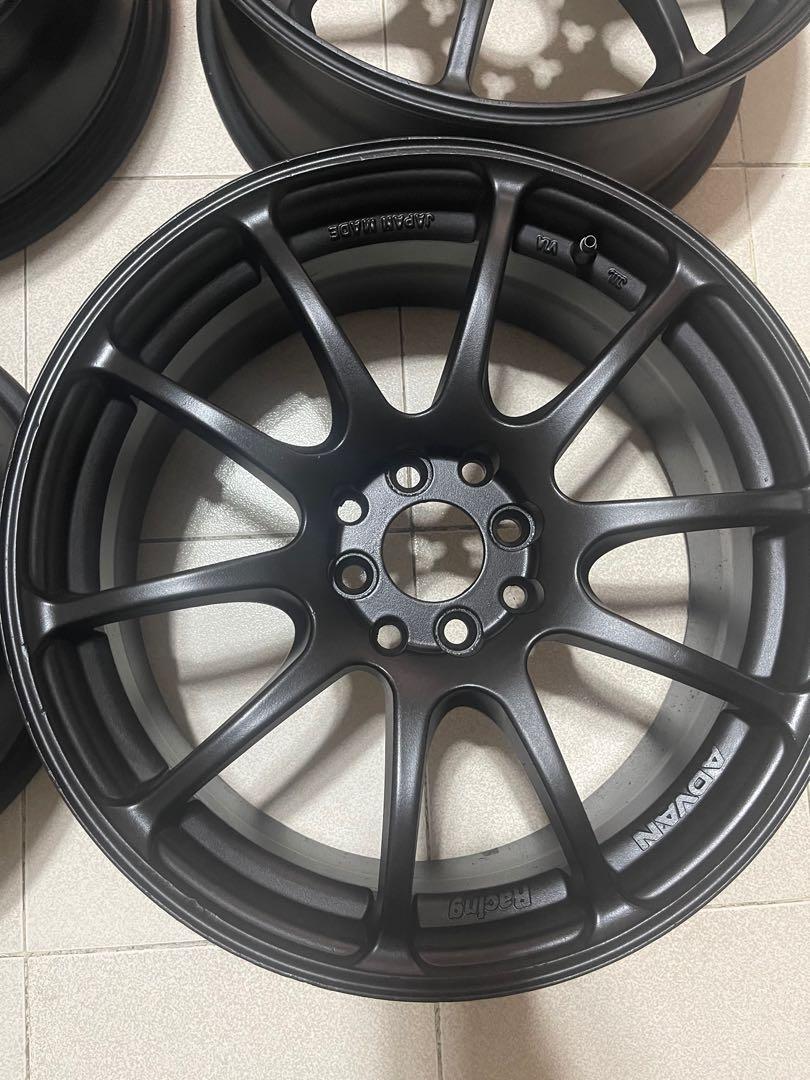 Advan Racing Mag Wheels 17’s, Car Parts & Accessories, Mags and Tires ...