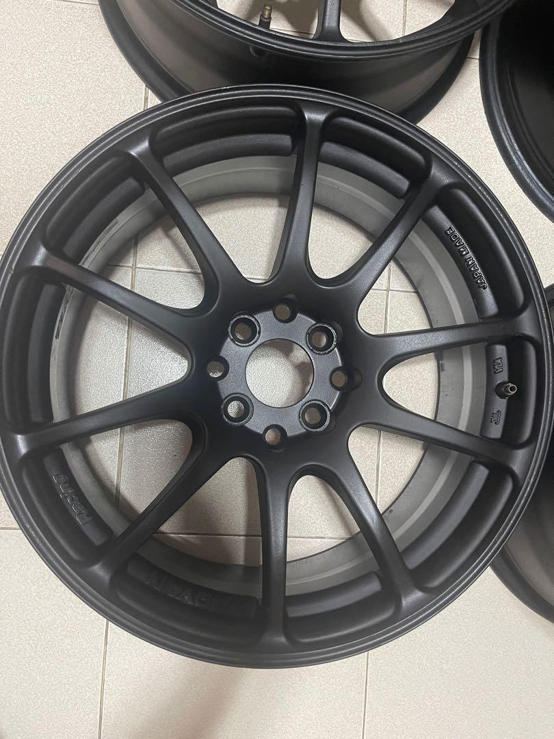 Advan Racing Mag Wheels 17’s, Car Parts & Accessories, Mags and Tires ...