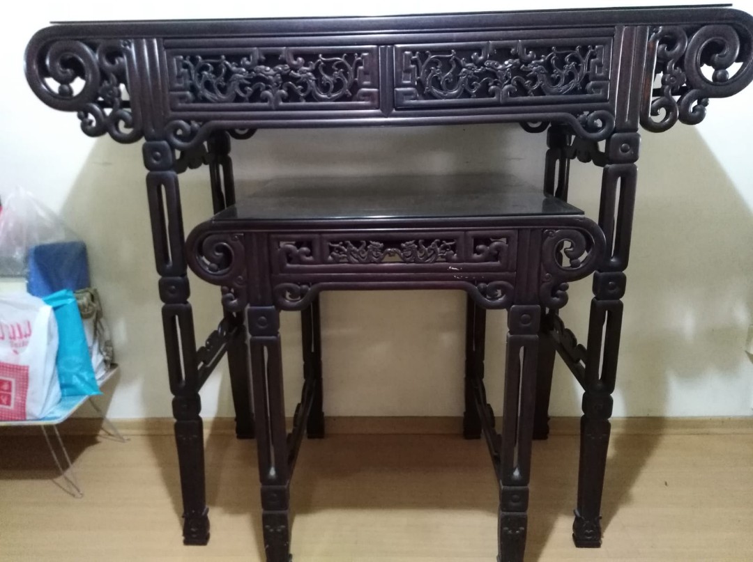 Altar table set, Furniture & Home Living, Furniture, Tables & Sets on ...