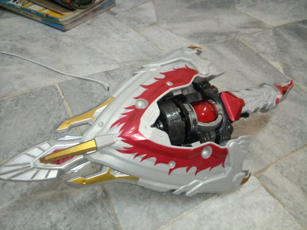 Bandai DX Power Rangers Bandai Sentai Kyuranger Houou Shield & Houou ...