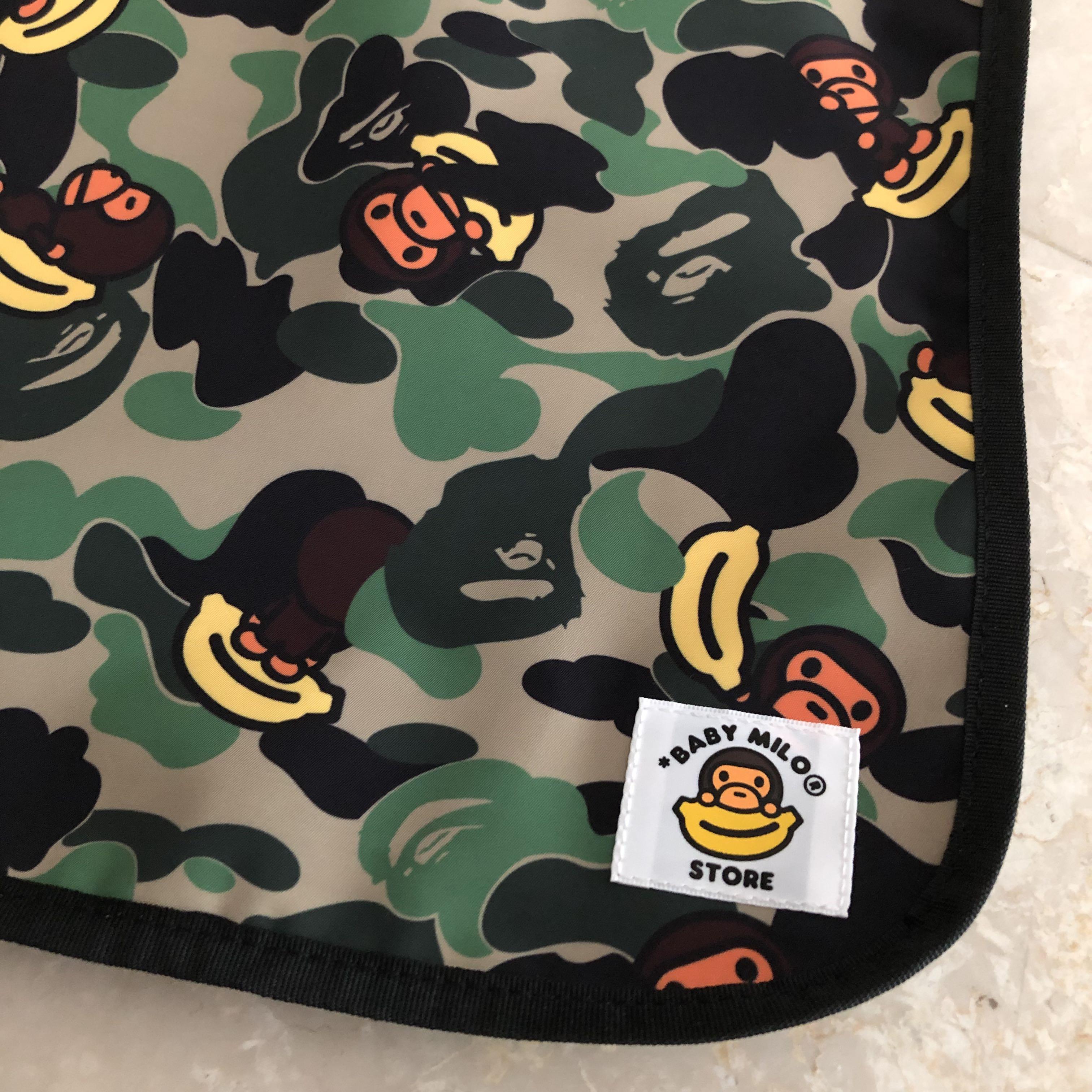 BAPE BABY MILO ABC MILO CAMO PICNIC MAT, Furniture & Home Living ...