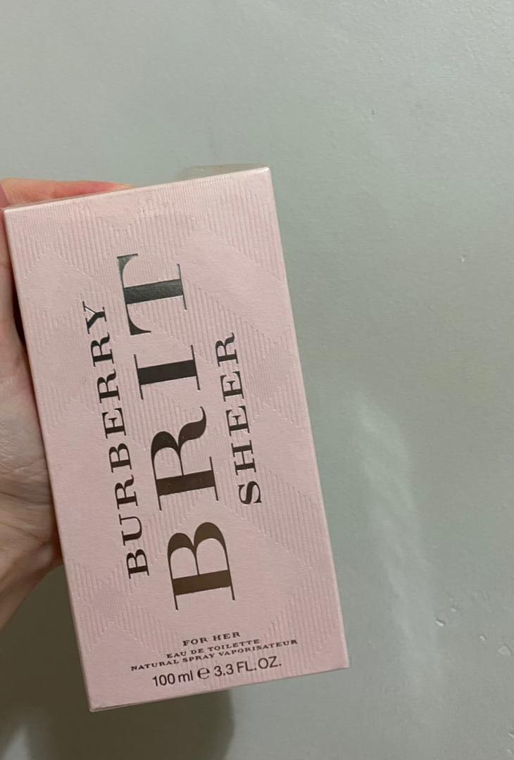 BNBI Authentic Burberry Sheer Perfume 100ml, Beauty & Personal Care ...