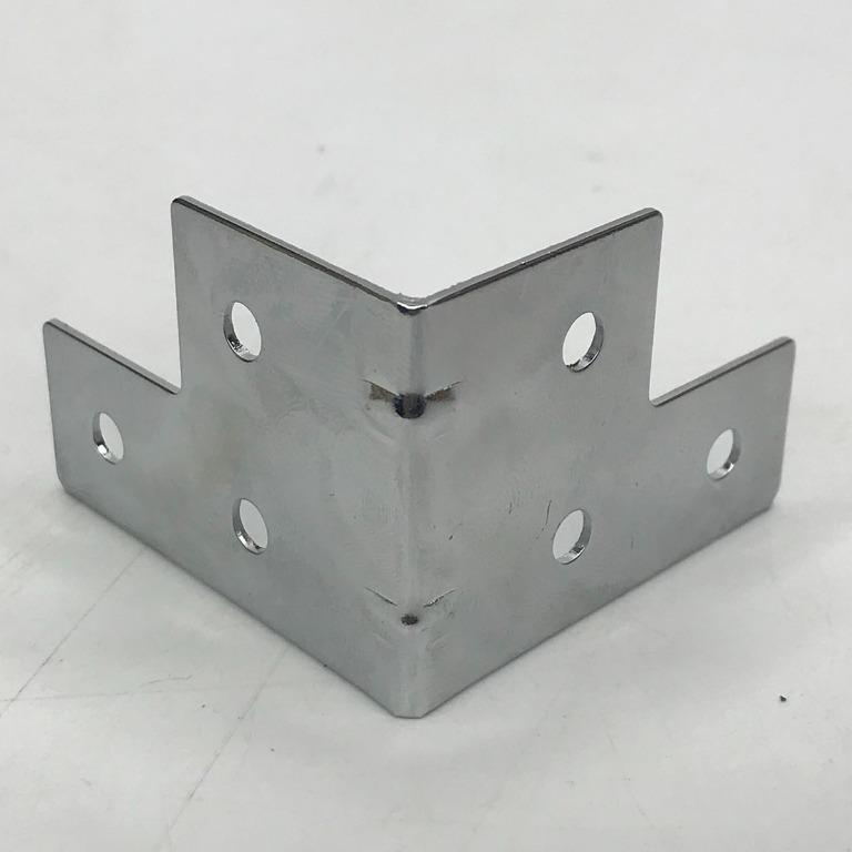 BRACE SIDE CORNER SMALL (4cm) L shape with 6 holes, FLIGHT TOUR CASE ...