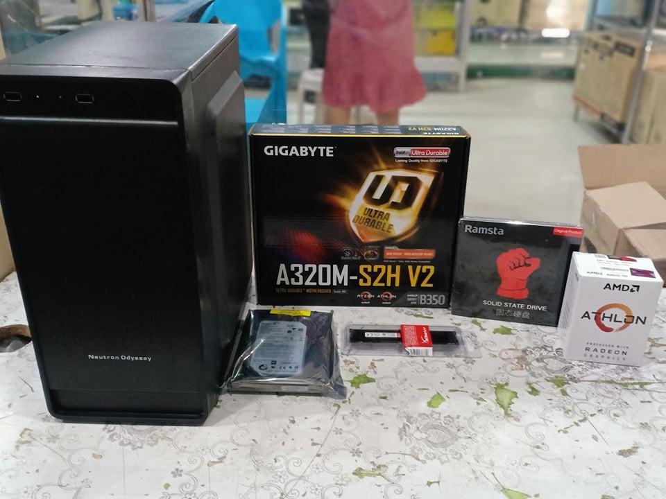 BRAND NEW SYSTEM UNIT: AMD ATHLON 3000G WITH VEGA 3 GRAPHICS, Computers ...