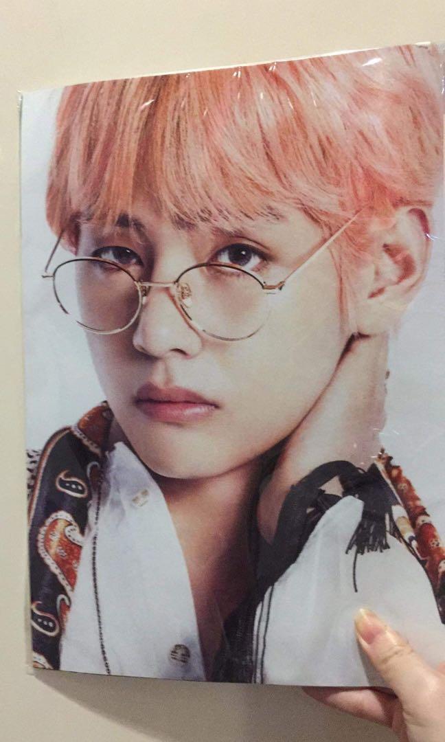 BTS V Kim taehyung poster set, Hobbies & Toys, Memorabilia ...