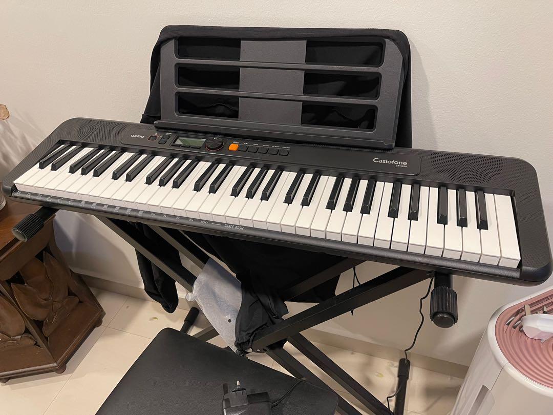 Casio Keyboard CT-S200, Hobbies & Toys, Music & Media, Musical ...
