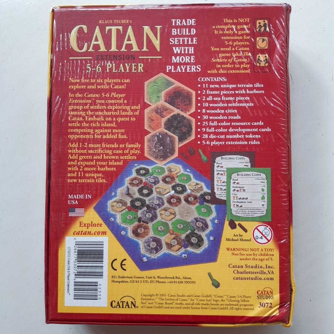 Catan Extension Pack, Hobbies & Toys, Toys & Games on Carousell