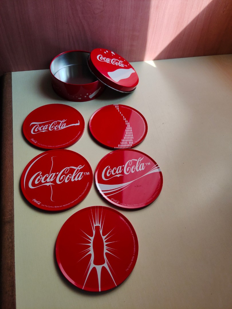 Coca Cola coasters, Everything Else on Carousell