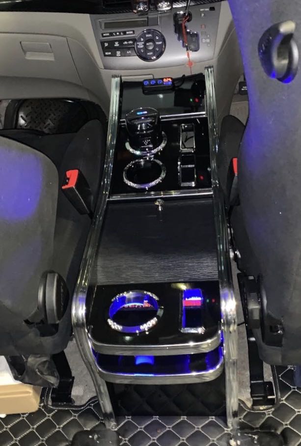 Custom centre console toyota Honda estima previa acr50 50, Luxury ...