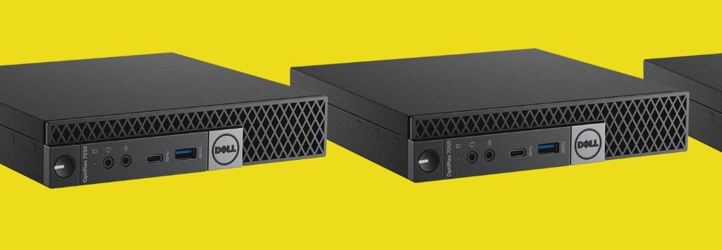 DELL OPTIPLEX 7050 TINY PC i7-7th GEN 8GB RAM, 256GB SSD, WIN10 Pro, MS ...